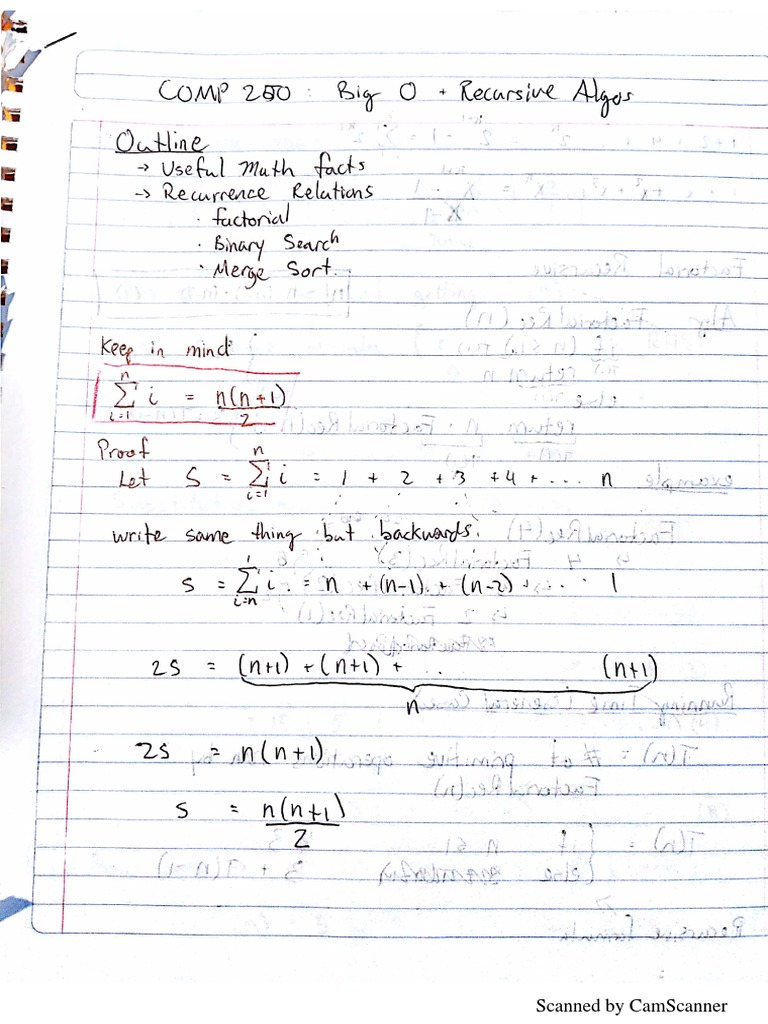 COMP250 Lecture15 W2018 | PDF