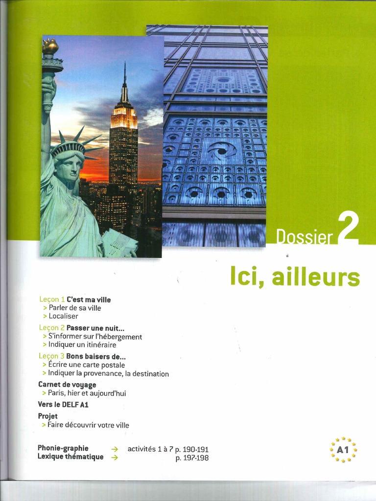 (Alter Ego + A1) Dossier 2 | PDF