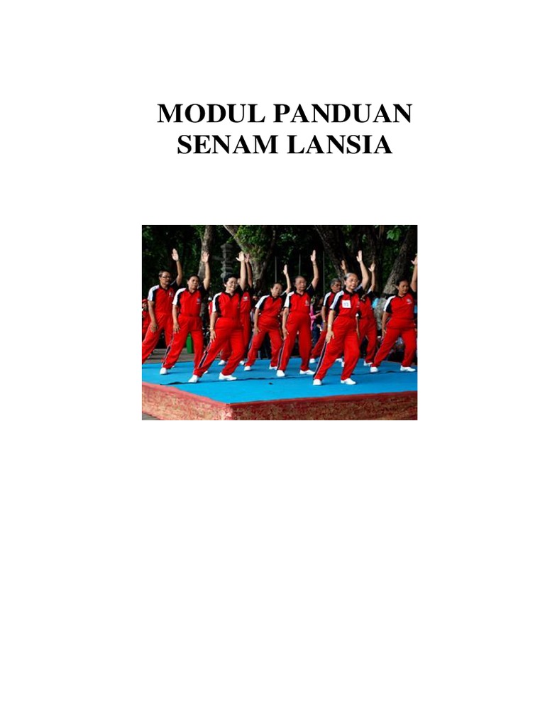 Modul Senam Lansia | PDF