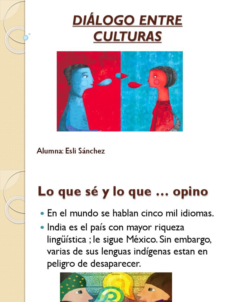 Diálogo Entre Culturas | PDF
