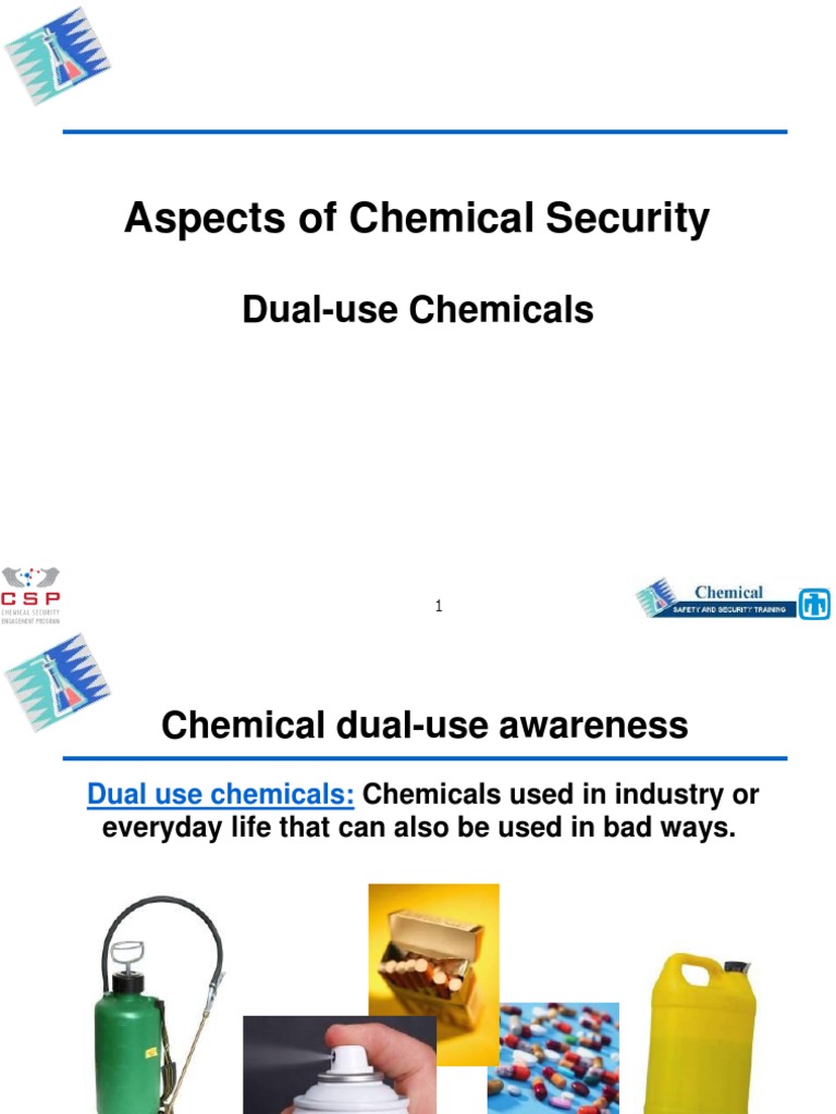 Understanding Dual-Use Chemicals Risks | PDF | Chemical Weapon ...