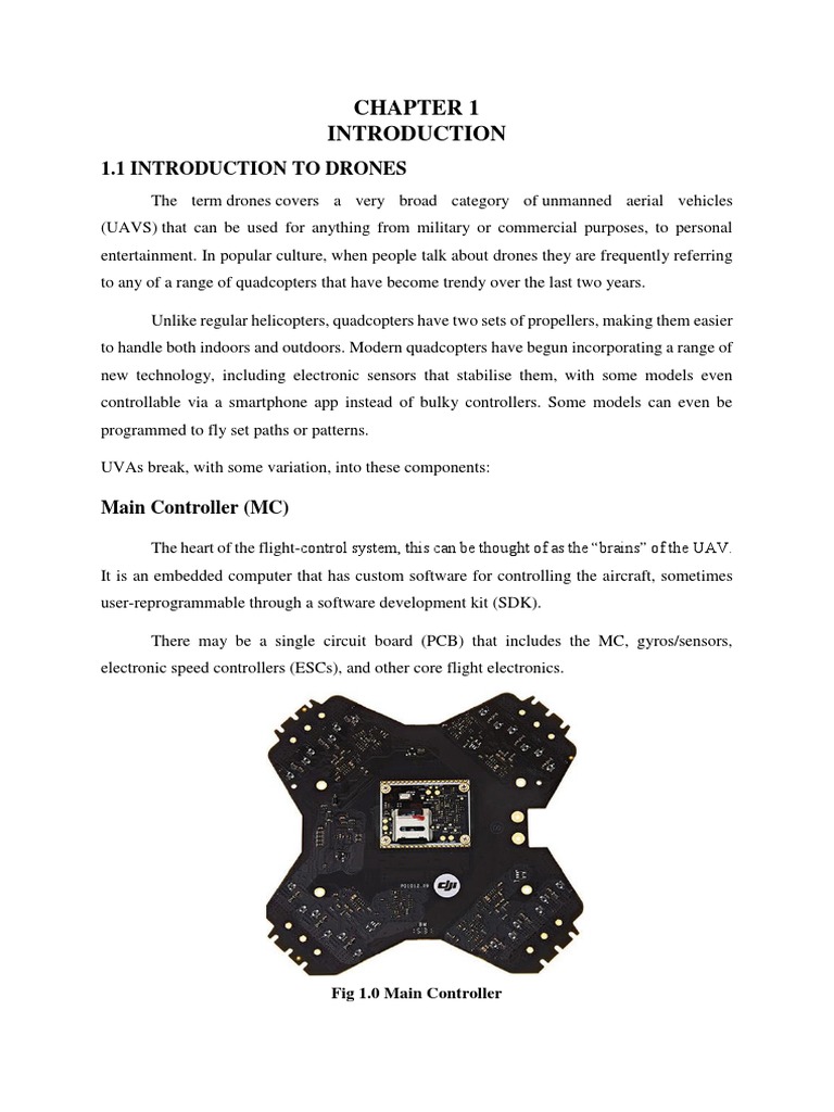 Drone's Technology | Download Free PDF | Unmanned Aerial Vehicle ...