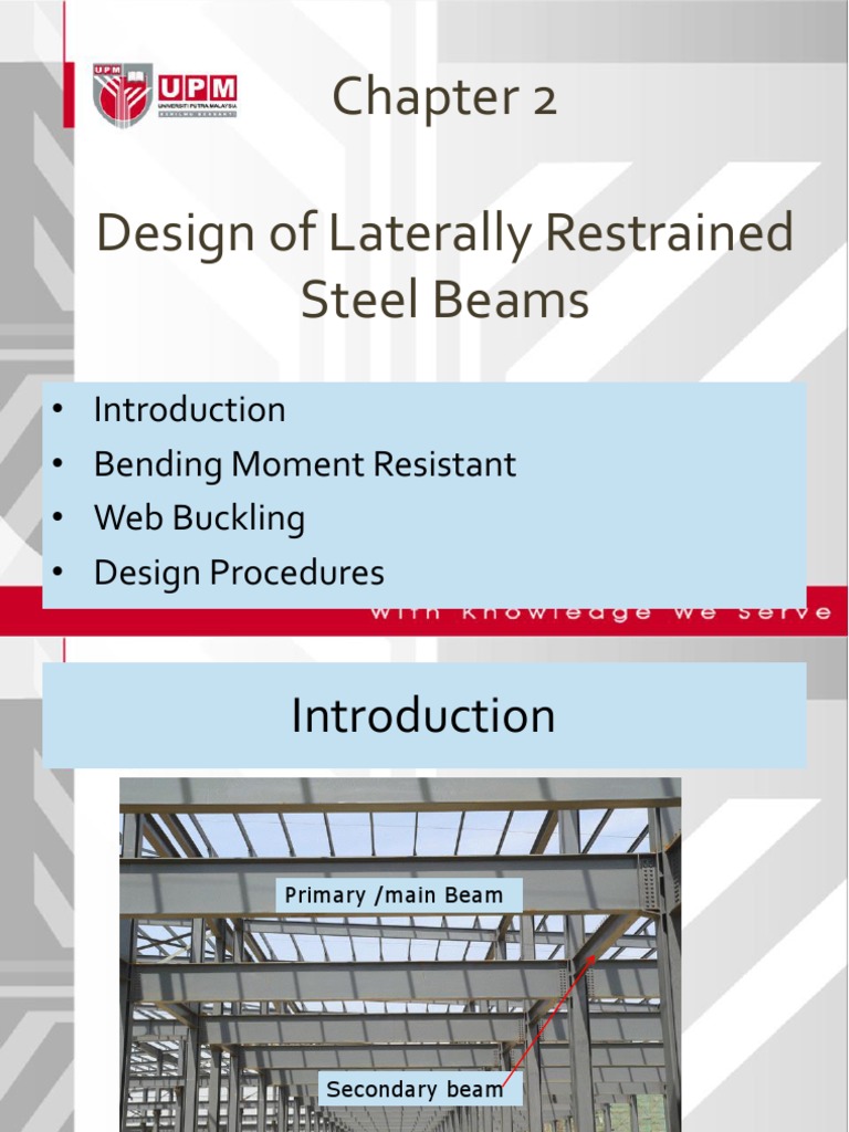 Design of Laterally Restrained Steel Beams | PDF | Beam (Structure ...