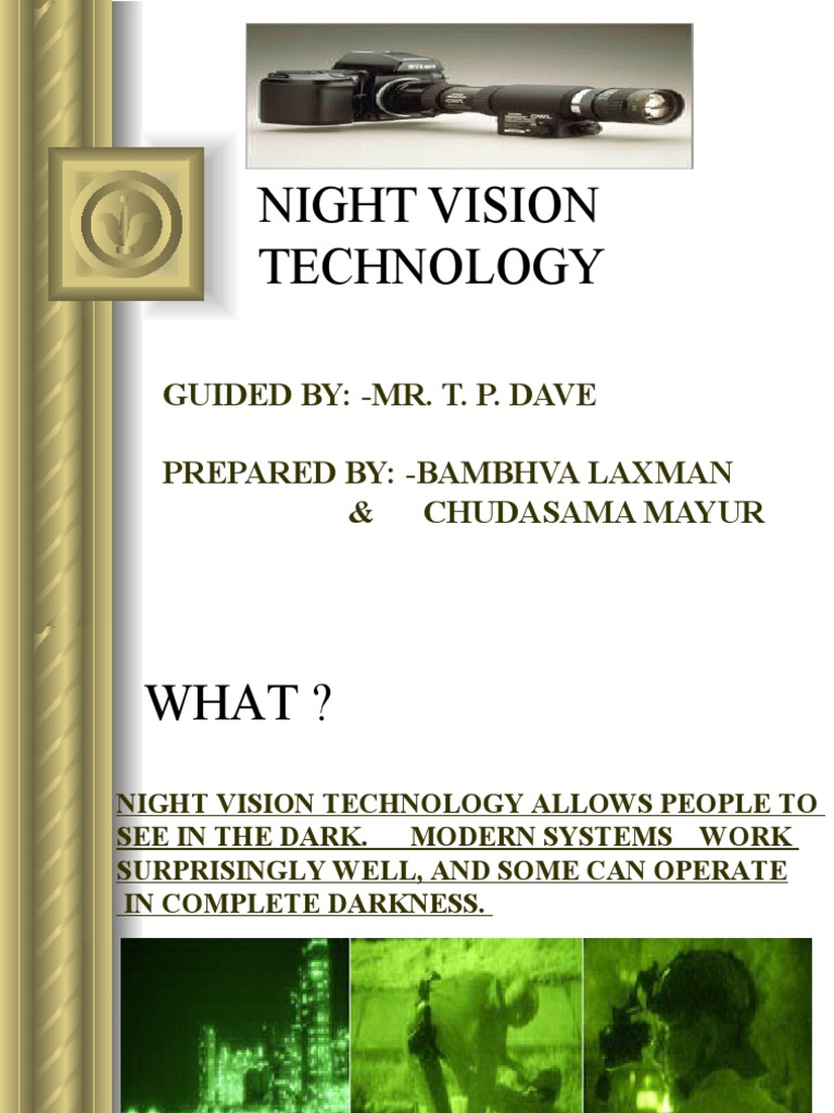 Night Vision Technology Overview | PDF | Technology & Engineering