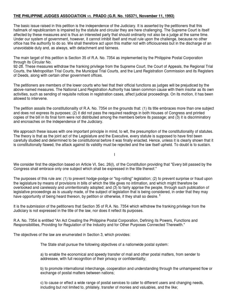 Consti Cases Equal Protection (Full Text) | PDF | Equal Protection ...