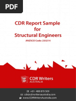 Sample Career Episode CDR Writing PDF | PDF | Specification (Technical ...