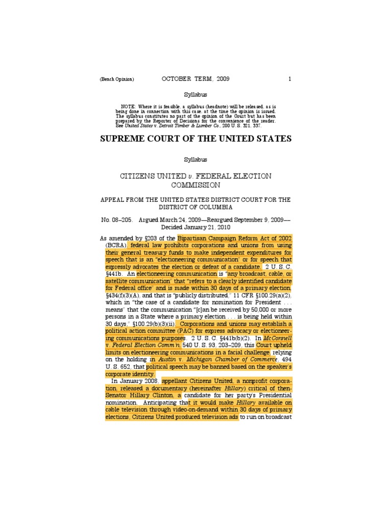 Revisiting Campaign Finance Restrictions on Corporate Political Speech ...
