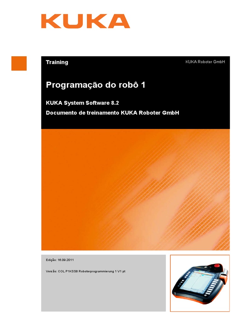 Programação de Robô KRC4 1 (V1) PT | PDF | Robô | Robótica