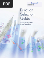 Filtration Process | PDF | Filtration | Water Purification