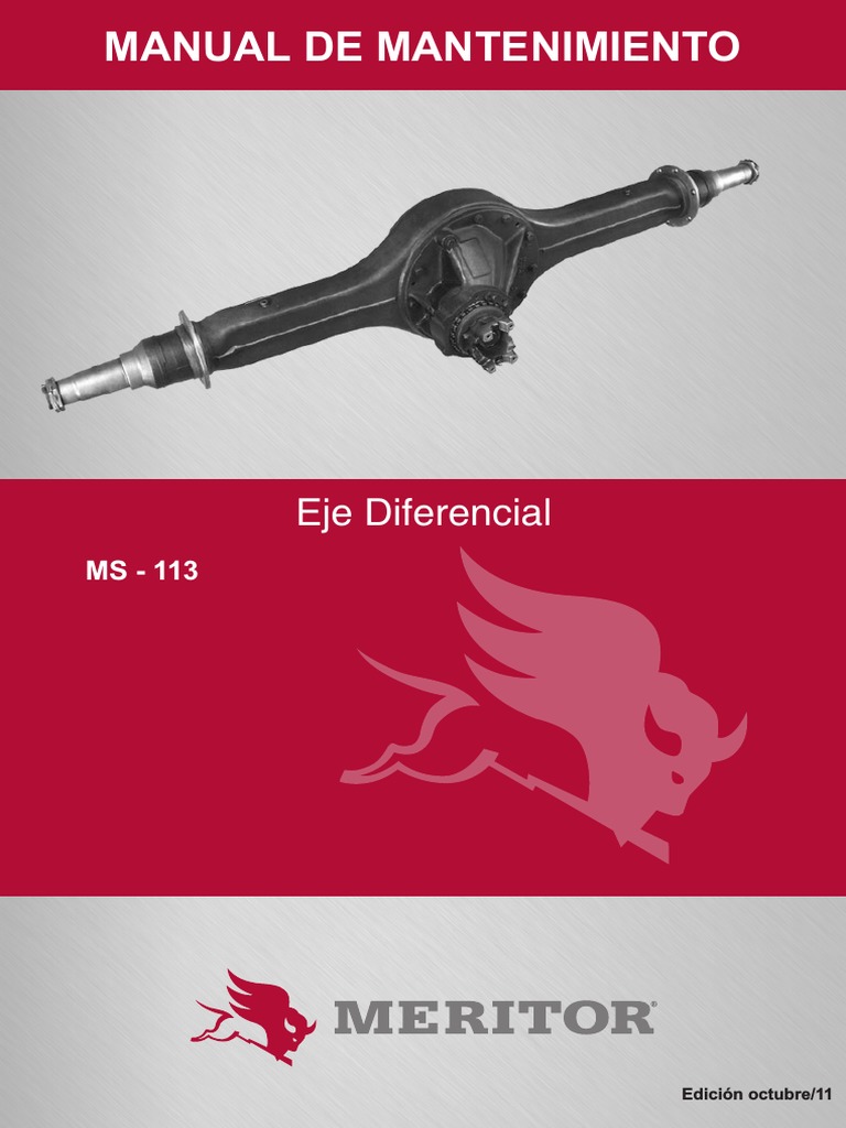 Manual Diferenc MS113 ESP 11-2011 PDF | PDF | Engranaje | Eje