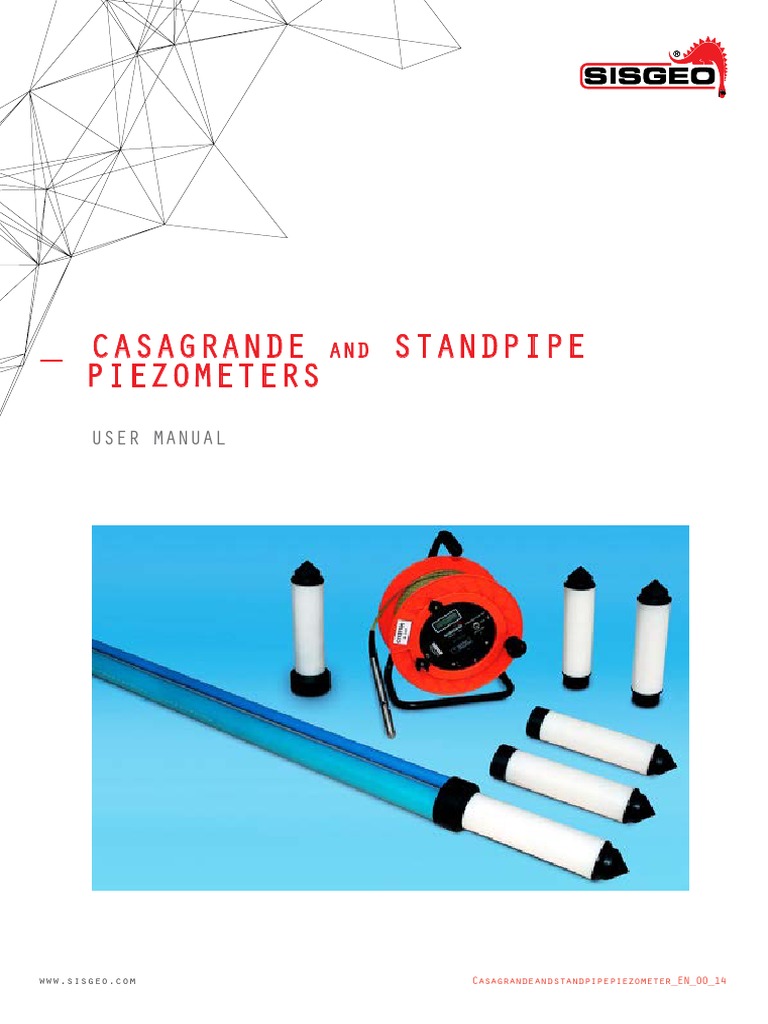 Manual Casagrande and Standpipe Piezometer14 | PDF | Switch | Battery (Electricity)