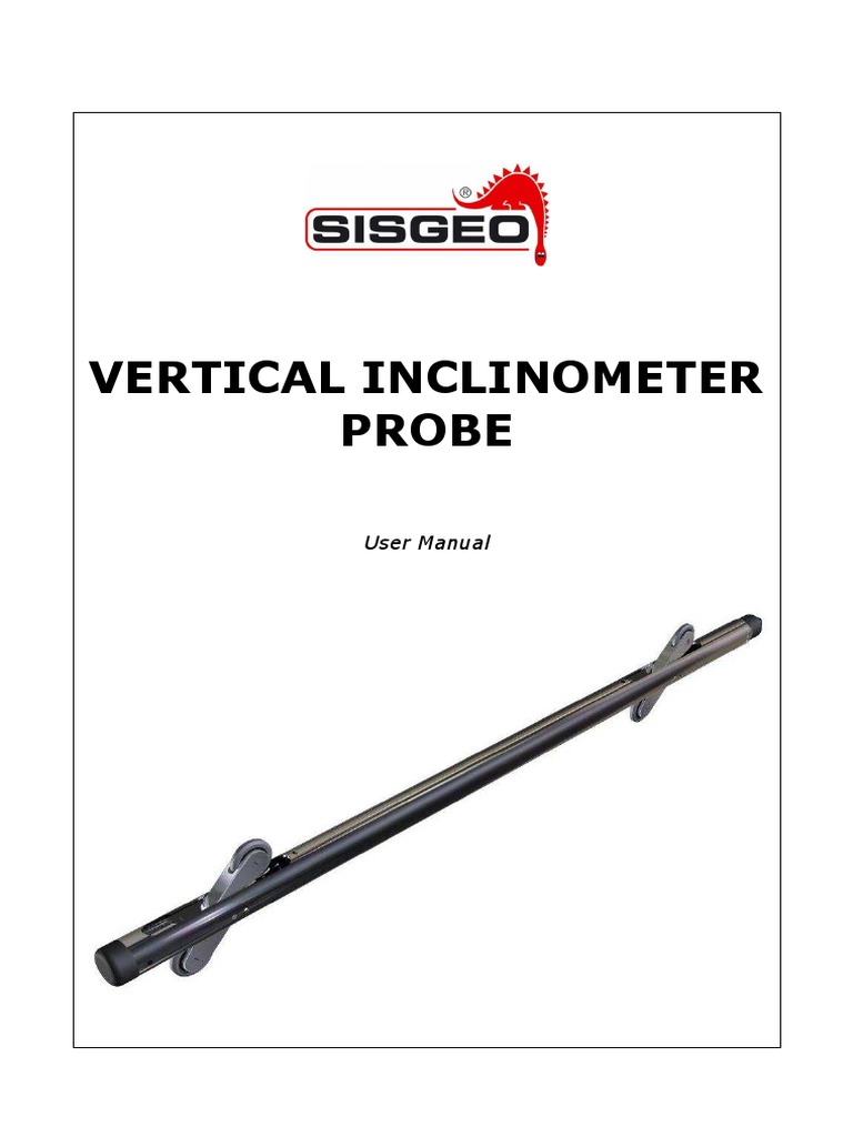 Vertical Inclinometer Probe en 00 12 | PDF | Electrical Connector ...