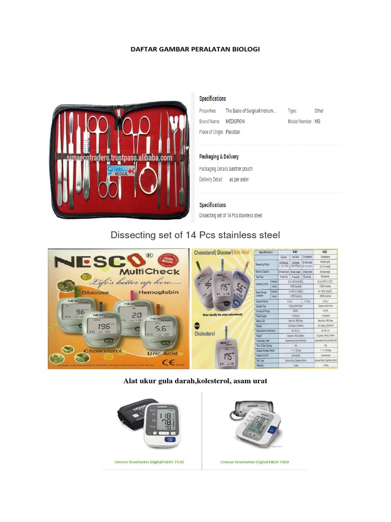 Gambar Alat Leb | PDF