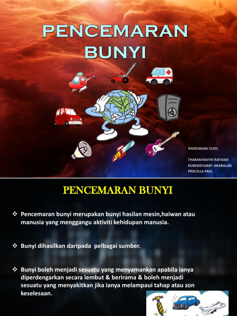 Pencemaran Bunyi & Radiasi | PDF