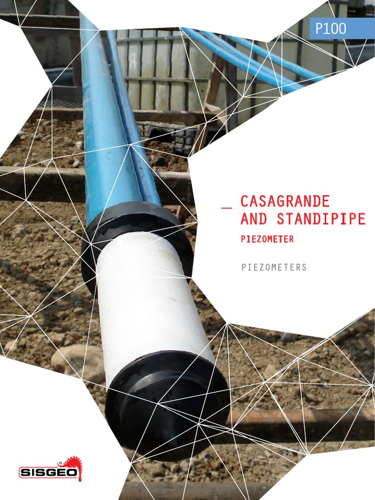 P100 en 06 Casagrande and Standpipe Piezometers | PDF | Geotechnical Engineering | Civil Engineering