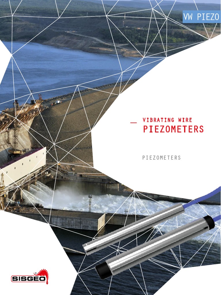 VW PIEZO en 03 Vibrating Wire Piezometer | PDF | Pressure Measurement ...