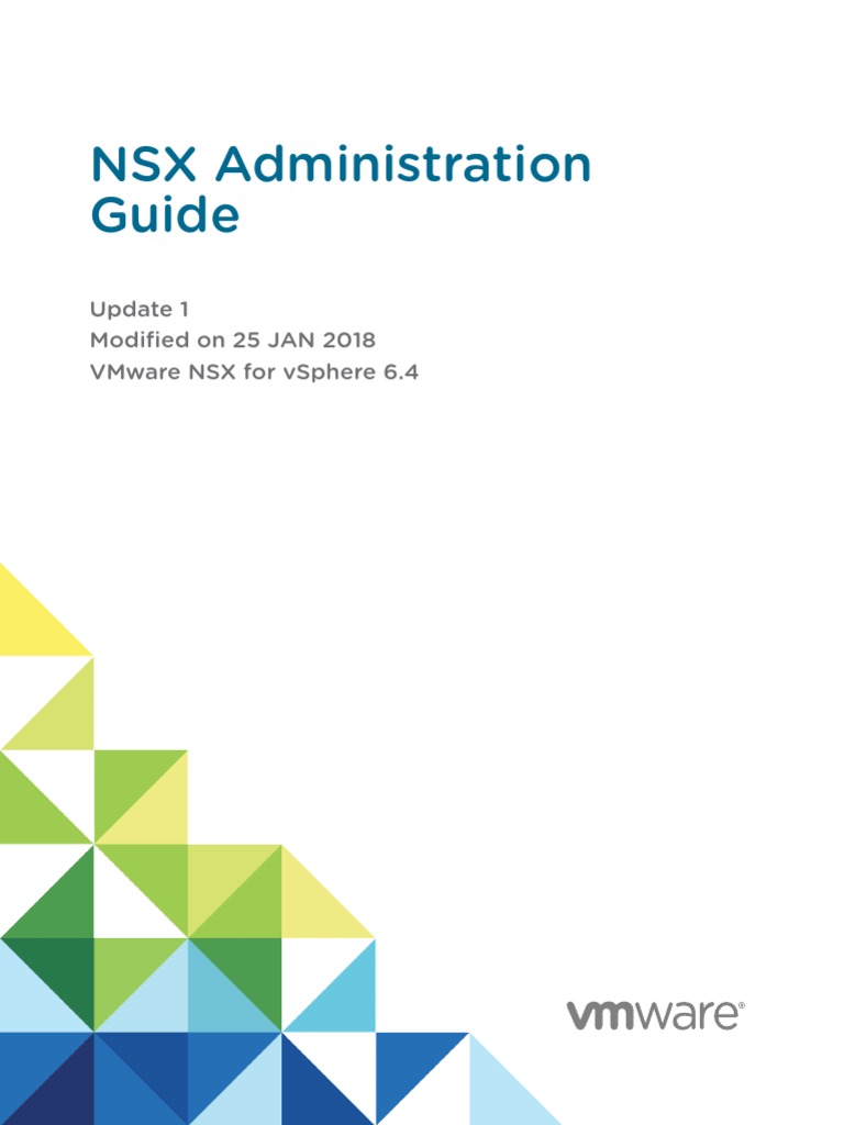 NSX 64 Admin | Download Free PDF | Computer Network | Virtual Private Network