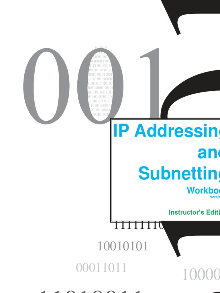 IP Addressing and Subnetting Workbook - Instructors Version 1.5 | PDF ... IP Addressing and Subnetting Workbook - Instructors Version 1.5 | PDF ...