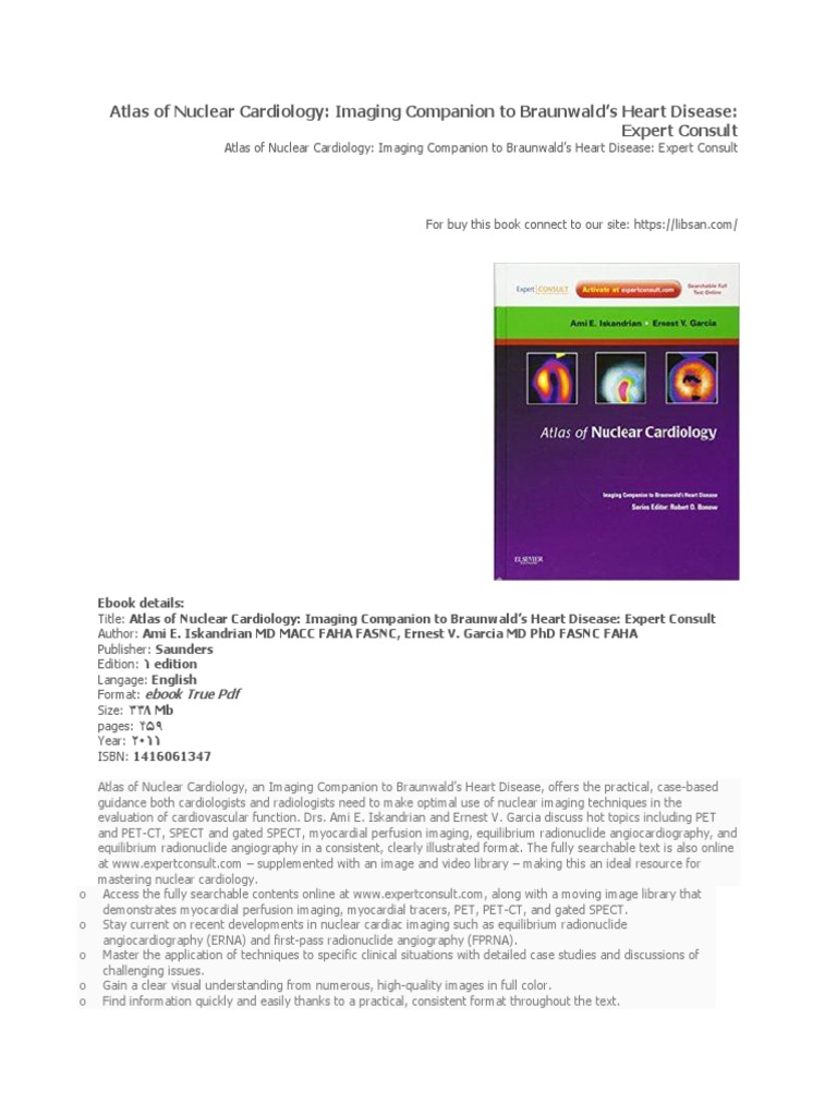 Atlas of Nuclear Cardiology | PDF | Nuclear Medicine | Cardiology