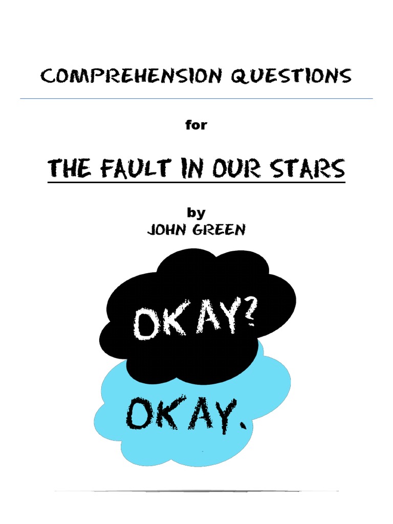 The Fault in Our Stars Reading Guide and Discussion Questions | PDF
