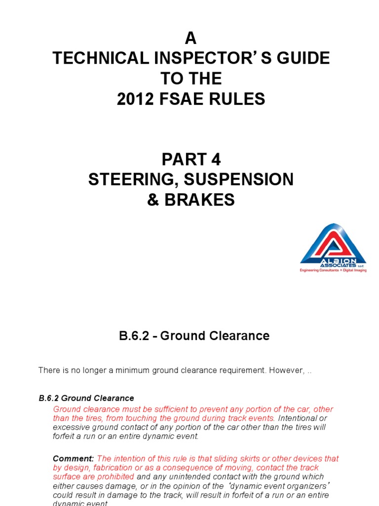FSAE 2012 Tech Insp Review Part 4 | PDF | Nut (Hardware) | Screw