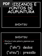 Mapa Dos Meridianos Do Shiatsu | PDF | Meridiano (acupuntura) | Rosto