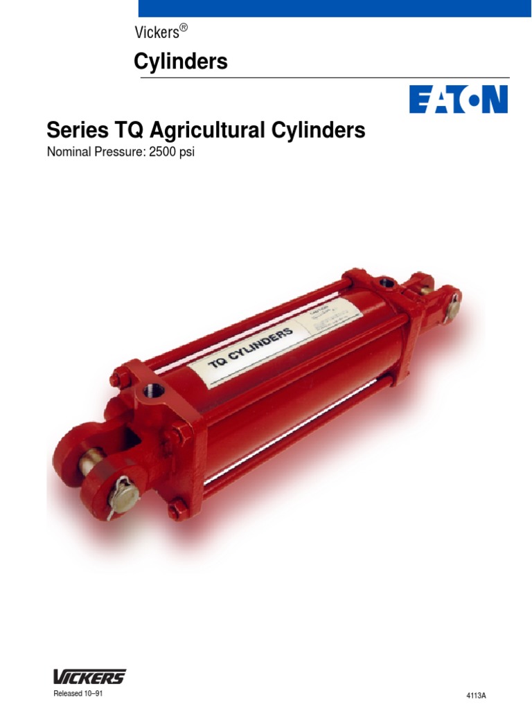 Eaton Vickers Agricultural Cylinders | PDF | Mechanical Engineering ...