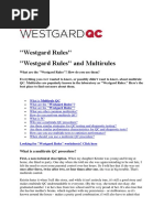 CD Rom 7 Slides Westgard Multirule System | PDF | Statistics | Methodology