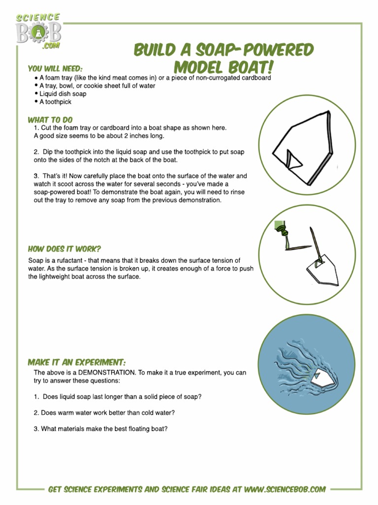 Soap Boat PDF | PDF