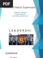 Patrol Beat System Presentation Edited | PDF | Police | Patrol