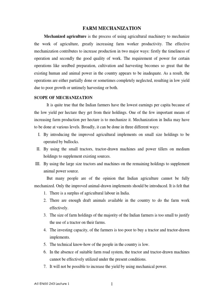 Farm Power & Engine System | PDF | Internal Combustion Engine | Piston