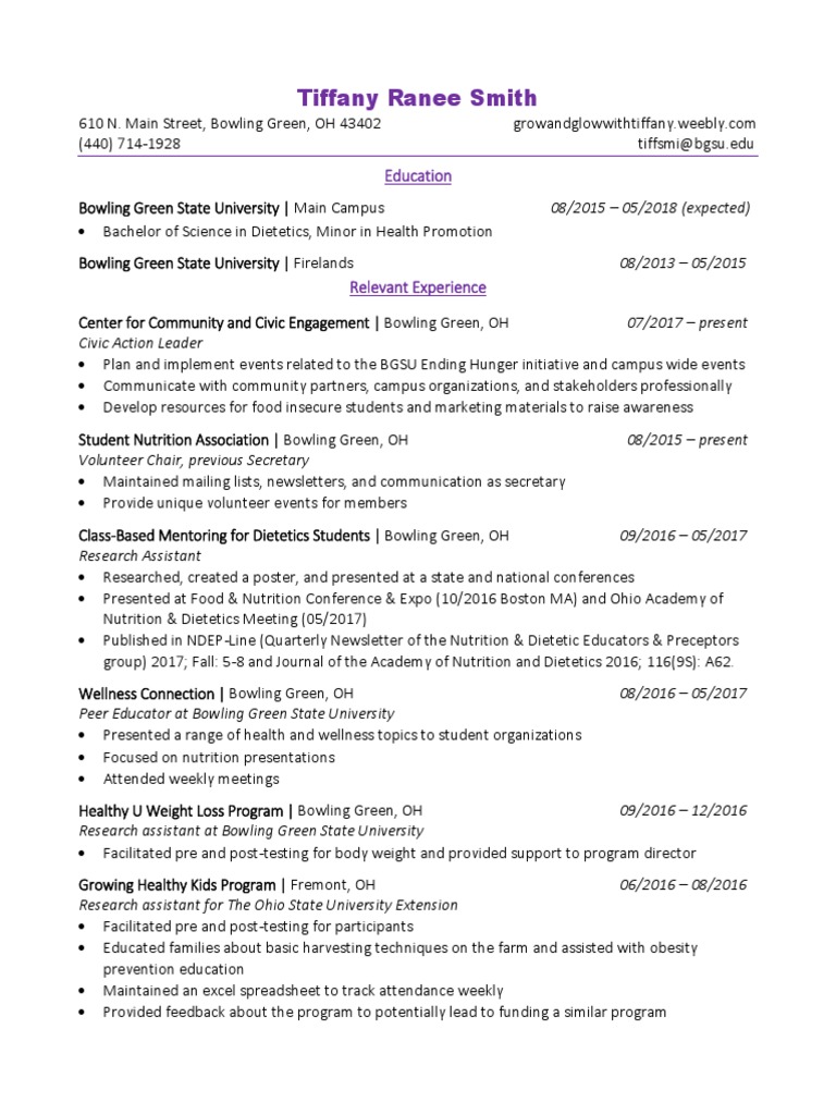 2018 Dicas Resume | PDF | Dietitian | Behavior Modification