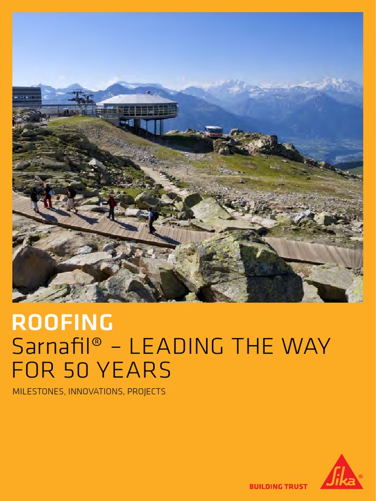 Sika Sarnafil 50 Years Book | PDF | Photovoltaics | Solar Power