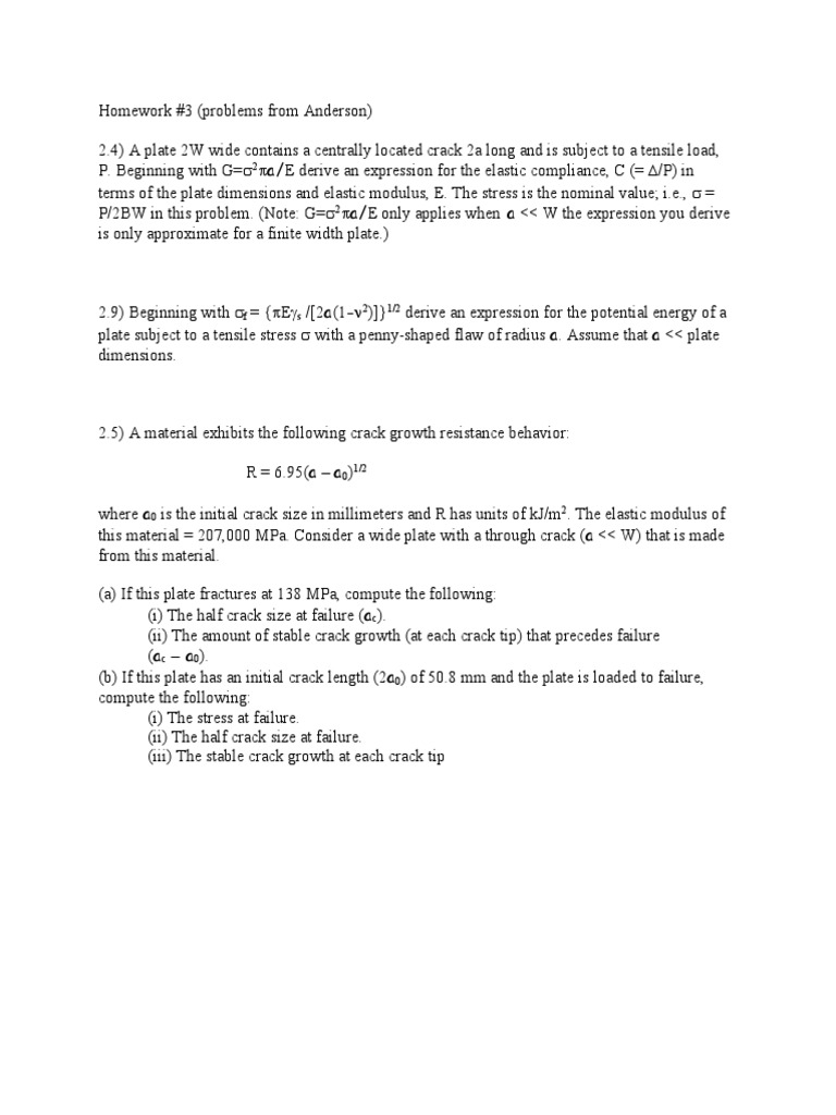 HW#3 | PDF | Science & Mathematics | Technology & Engineering