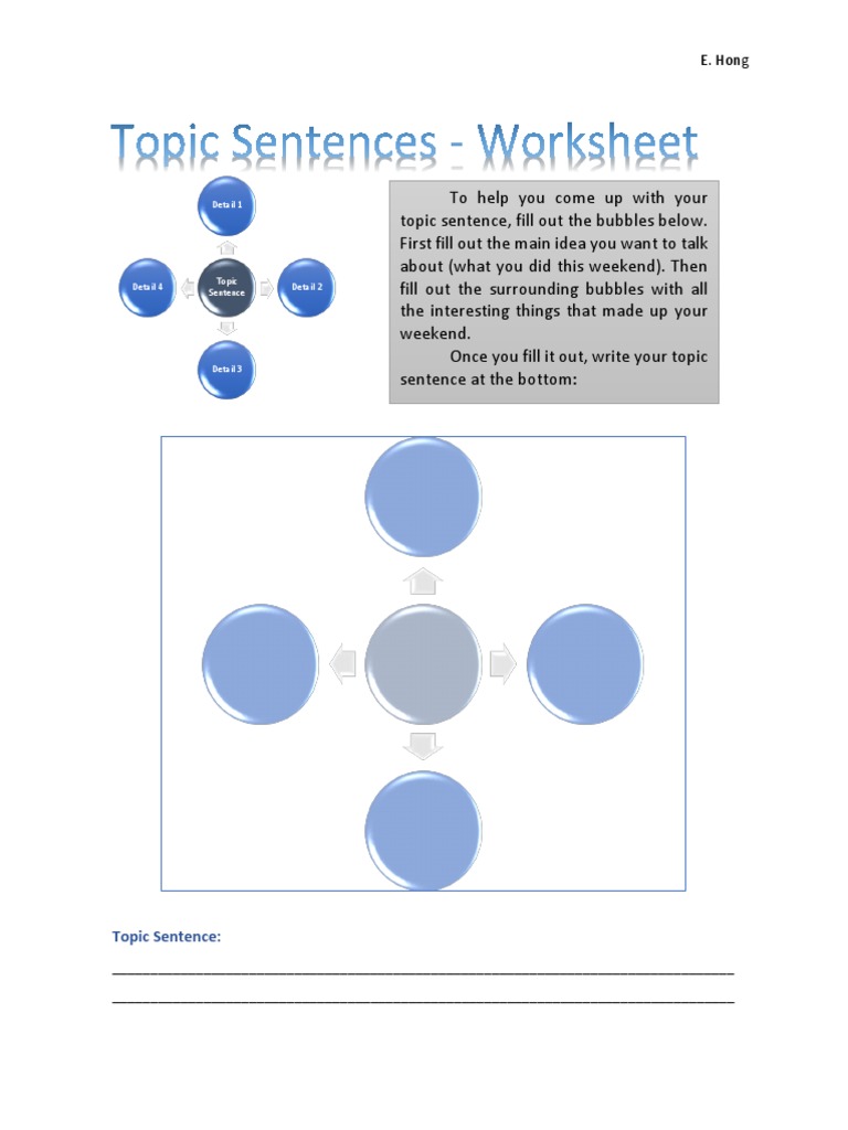 Writing Worksheet | PDF