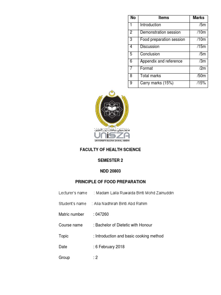 Lab Report Basic Stock Soup & Sauces | PDF | Boiling | Egg As Food