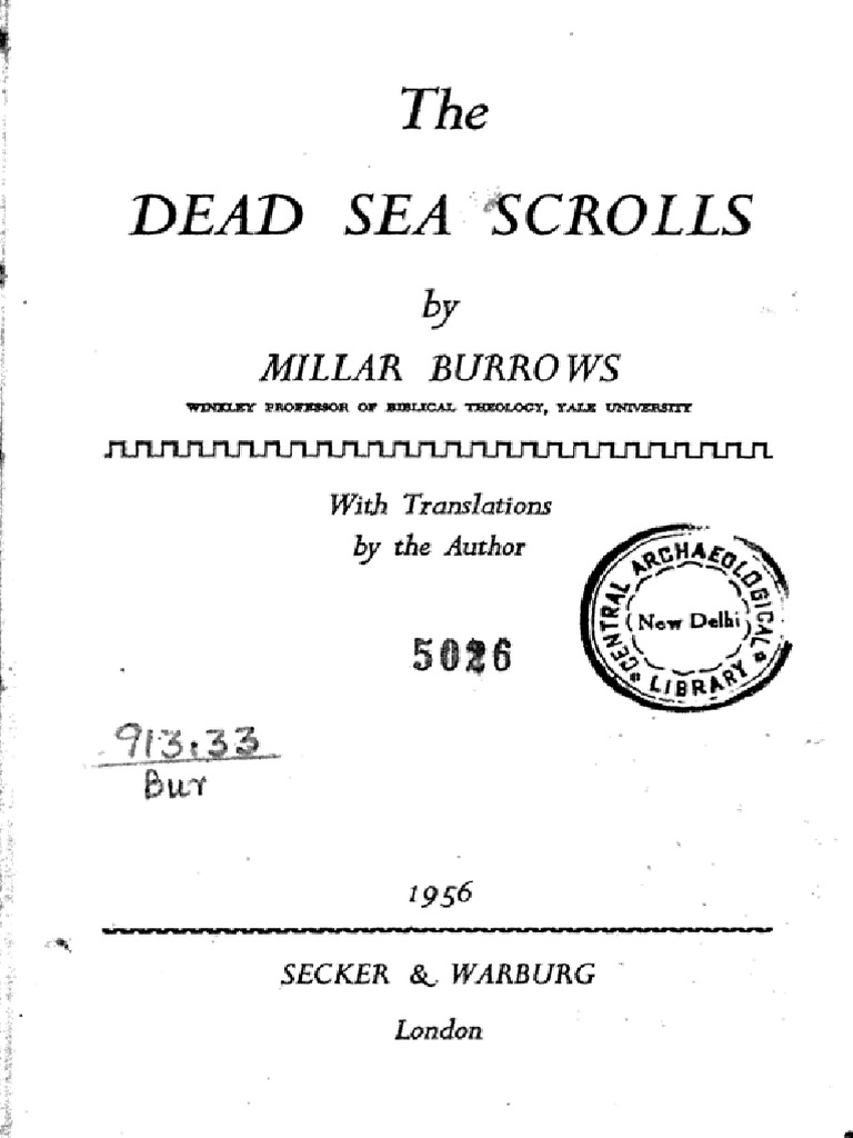 The Dead Sea Scrolls | PDF