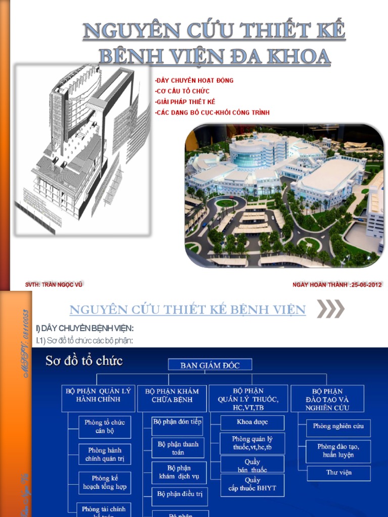 Nghi￪n Cứu thiết kế Bệnh Viện Đa Khoa PDF | PDF