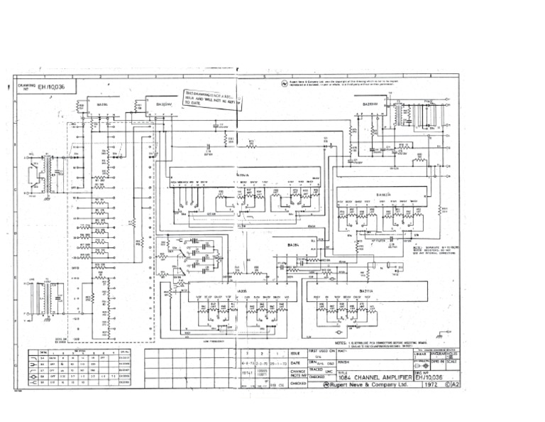 Neve 1084 | PDF