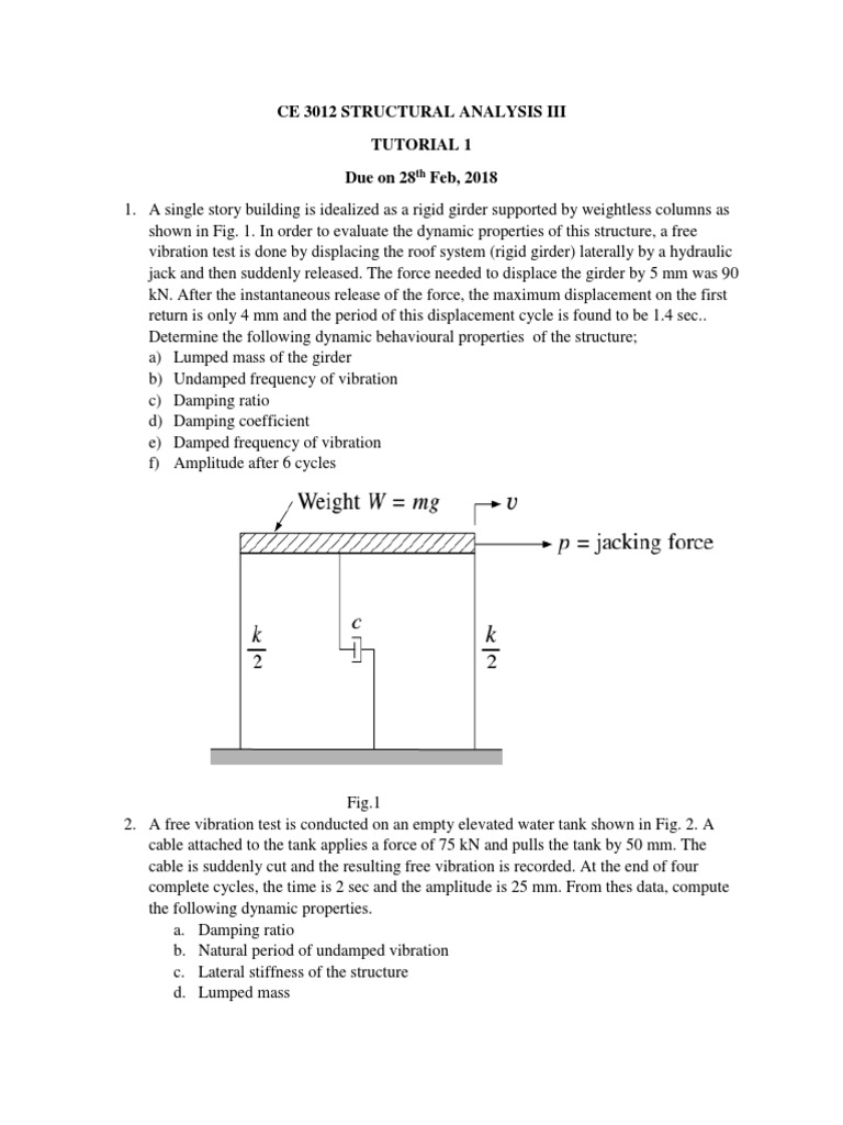 Dynamic Problem | PDF | Applied And Interdisciplinary Physics | Physics