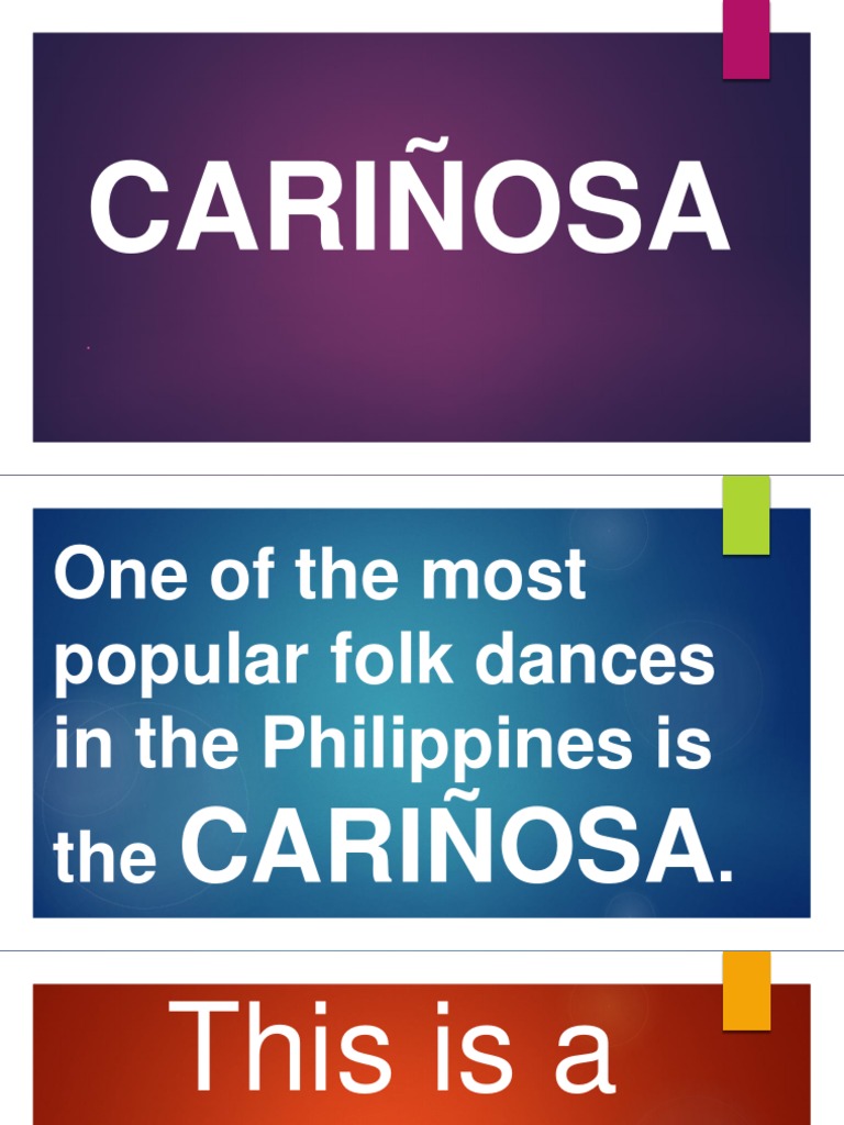 Cariñosa: A Traditional Filipino Dance | PDF
