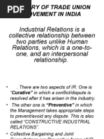 Historical Evolution of Trade Unions in India | PDF | Trade Union ...