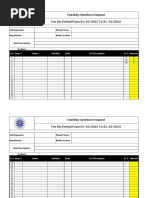 OT Claim Form Revision 2024 | PDF | Working Time