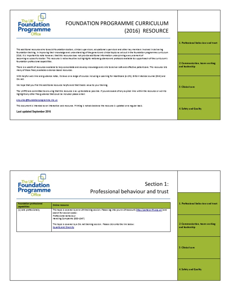 FP Curriculum Resource PDF | PDF | Patient Safety | Medical Prescription