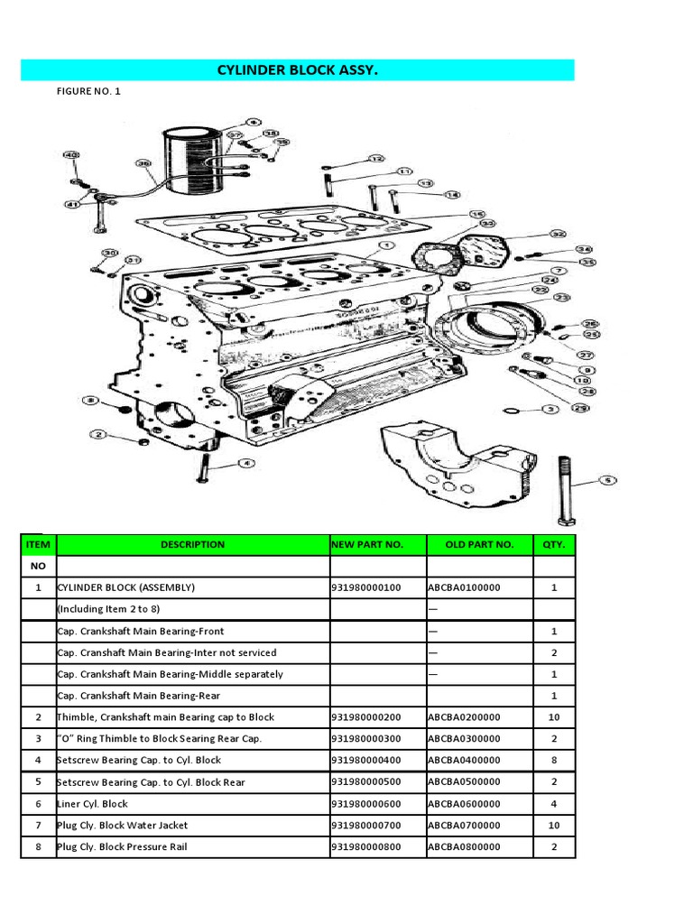 Parts Catalogue-simpson Engine | Piston | Pump