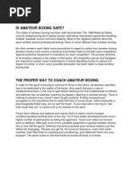 Boxing Manual | PDF | Sports