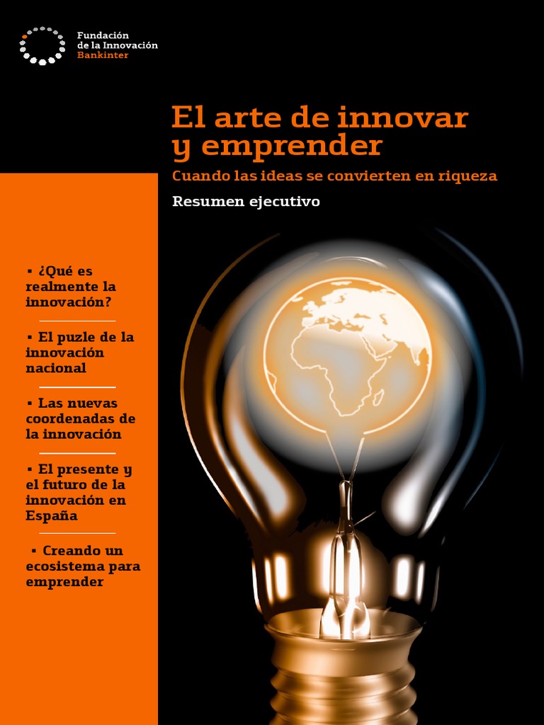 Libro El Arte de Innovar y Emprender | Innovación | Iniciativa empresarial