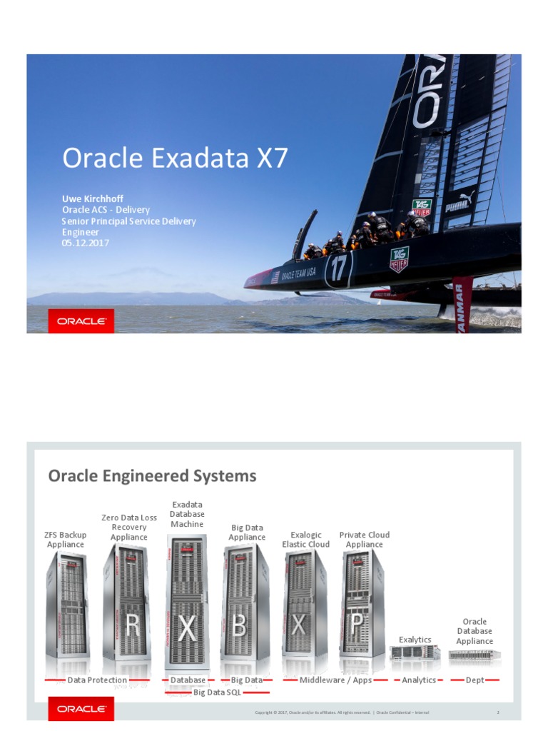 Exadata x7 2017 | PDF | Computer Hardware | Computer Engineering