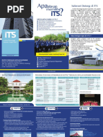 DAFTAR PRODI Seleksi Nasional Berdasarkan Tes ITS 2025 | PDF