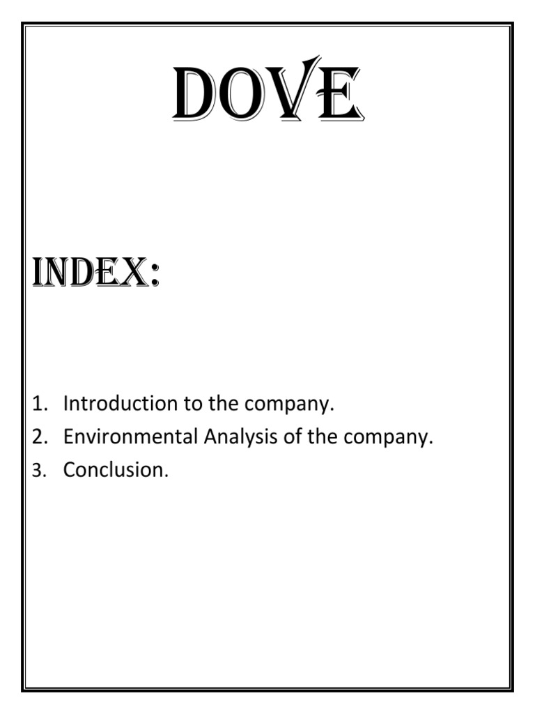 Dove Brand Overview and Analysis | PDF | Inflation | Market Segmentation